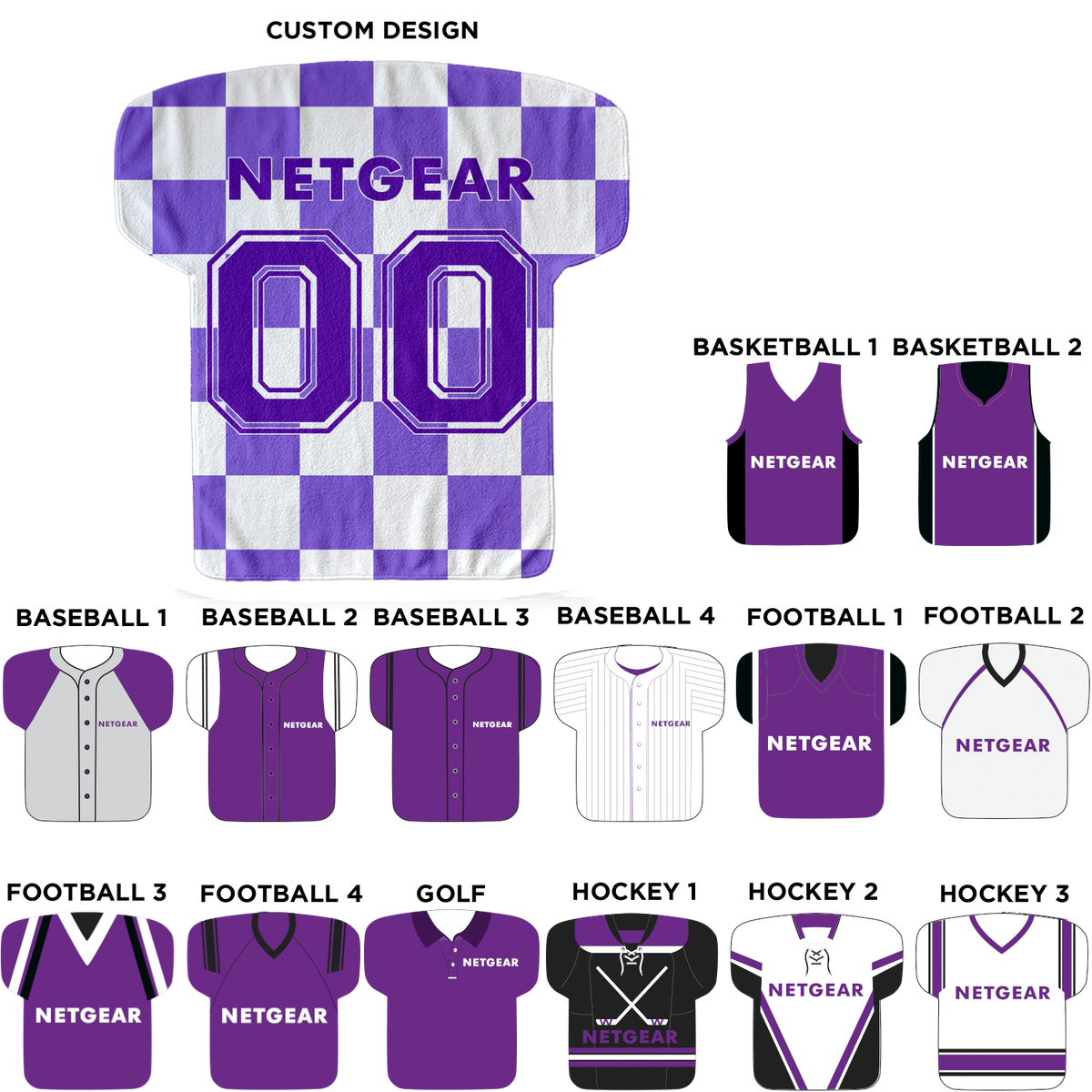 2223JERSEYFIT-FDP - 22" X 23" Jersey Shaped Fitness Towel – Gold Bond Inc.