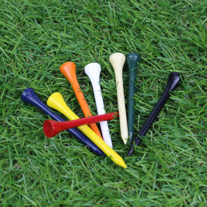 Custom Golf Tees 10-Pack | Logo Branded Golf Tournament Gift – Gold ...