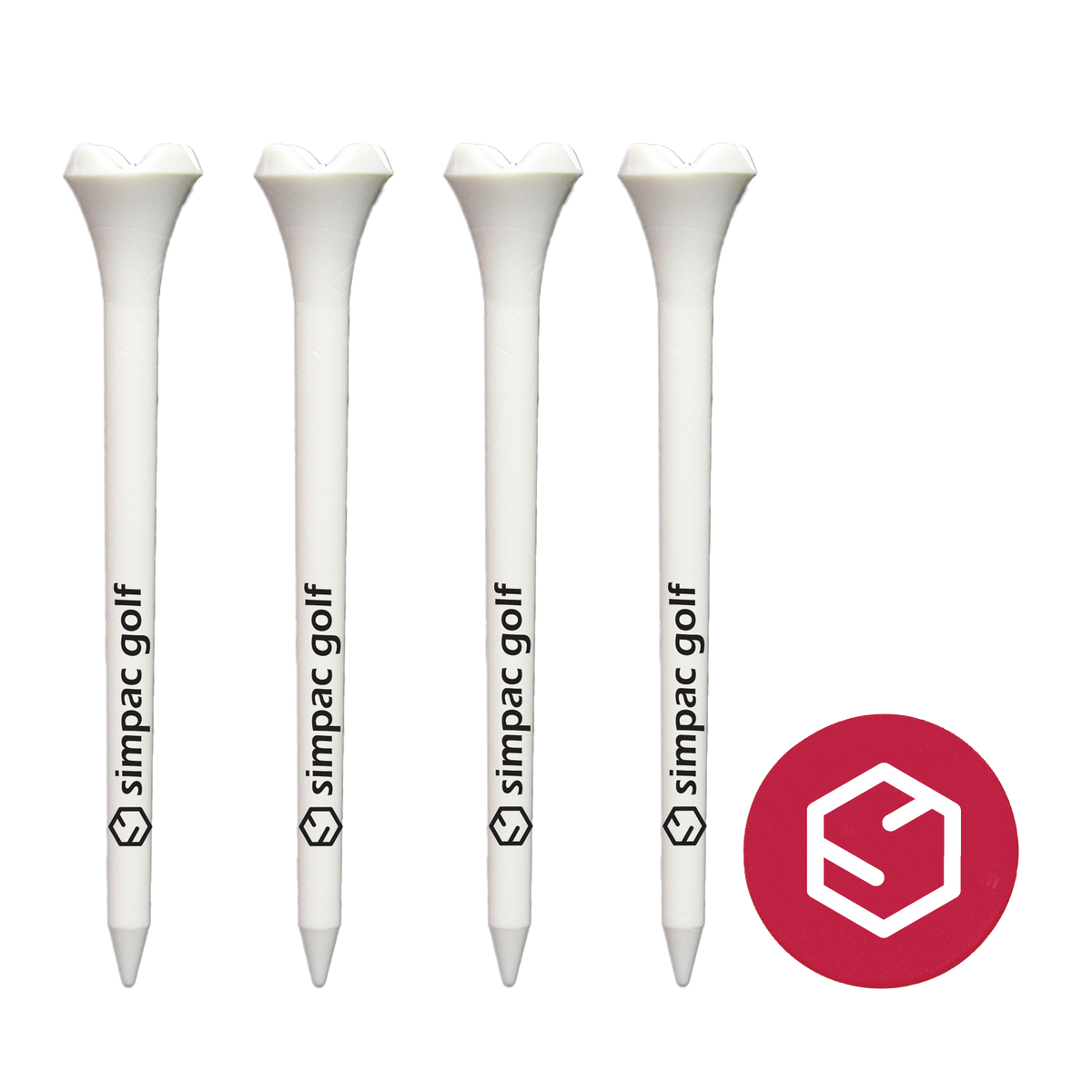 Custom Golf Tees & Ball Marker Kit | Branded Bio-Composite 3-1/4 ...