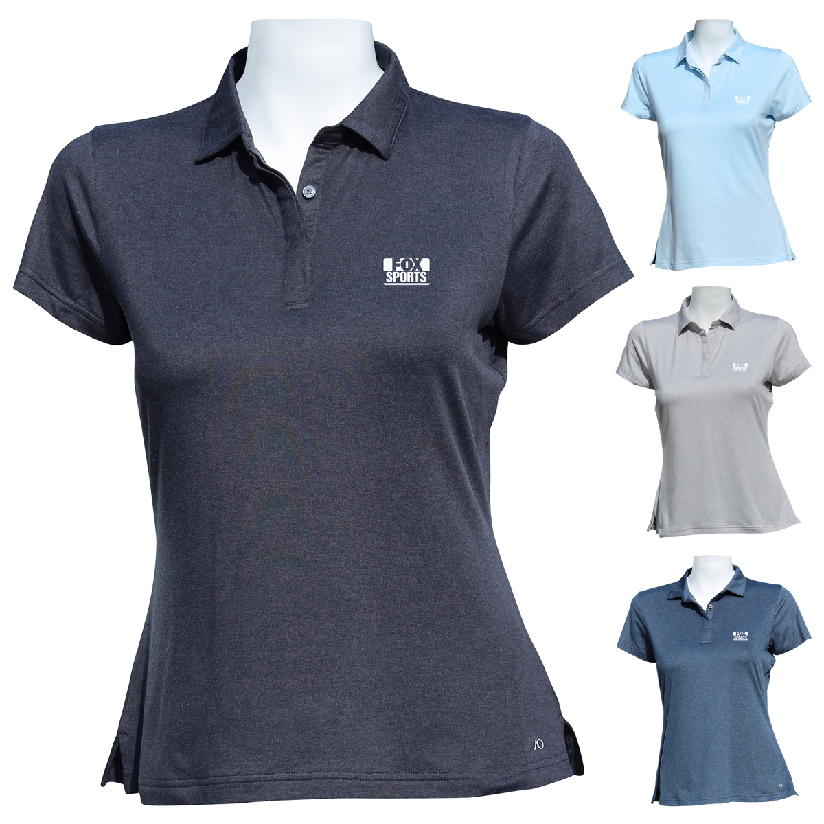 Women's Performance Polo – Anderson Ord Moisture-Wicking Shirt – Gold ...