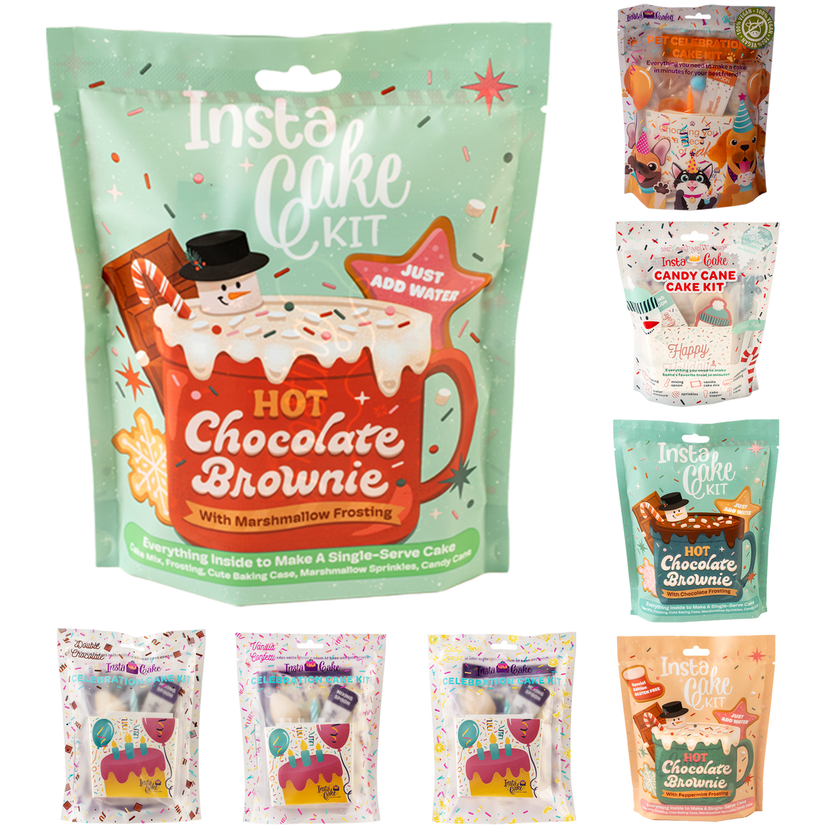 CAKECARDKIT-FDP - All-in-one celebration kit with a pop-up baking case ...