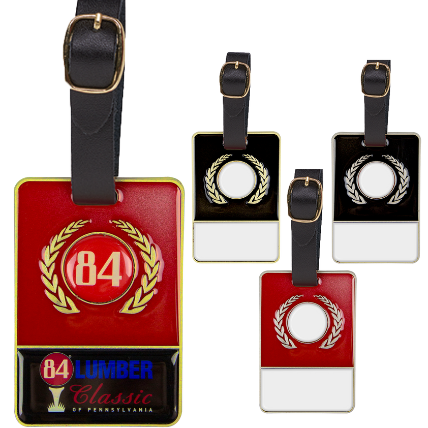 Custom Metal Bag Tag with Colorfill | Branded Logo – Gold Bond Inc.