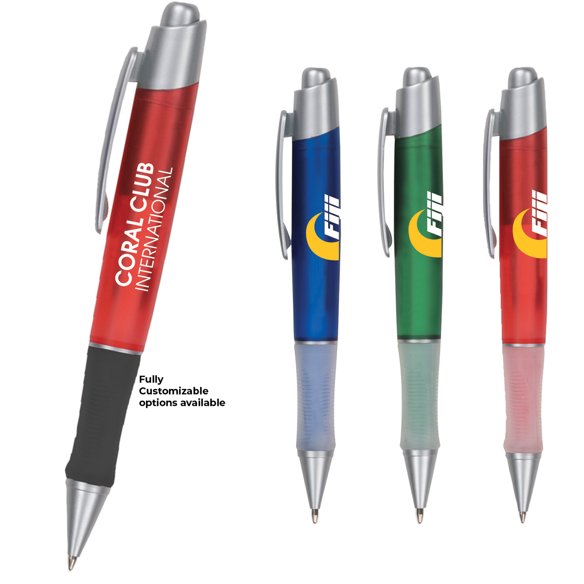 FIJI - Translucent Gripper Pen – Gold Bond Inc.