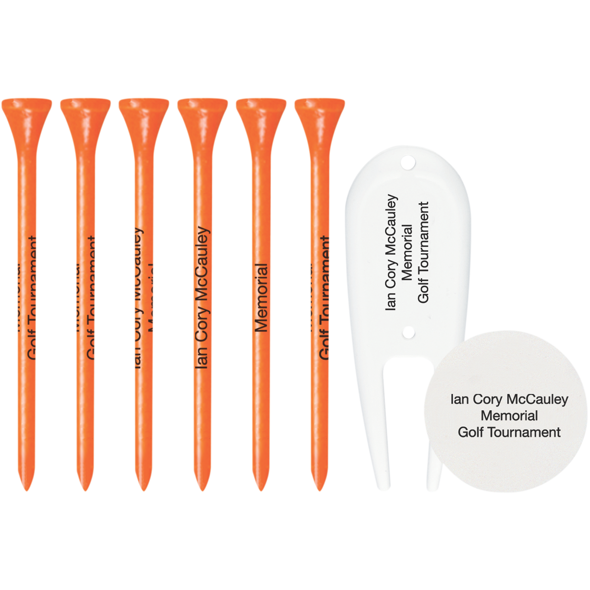 Custom Golf Tee Kit with Divot Tool & Marker | Branded Golf Gifts ...