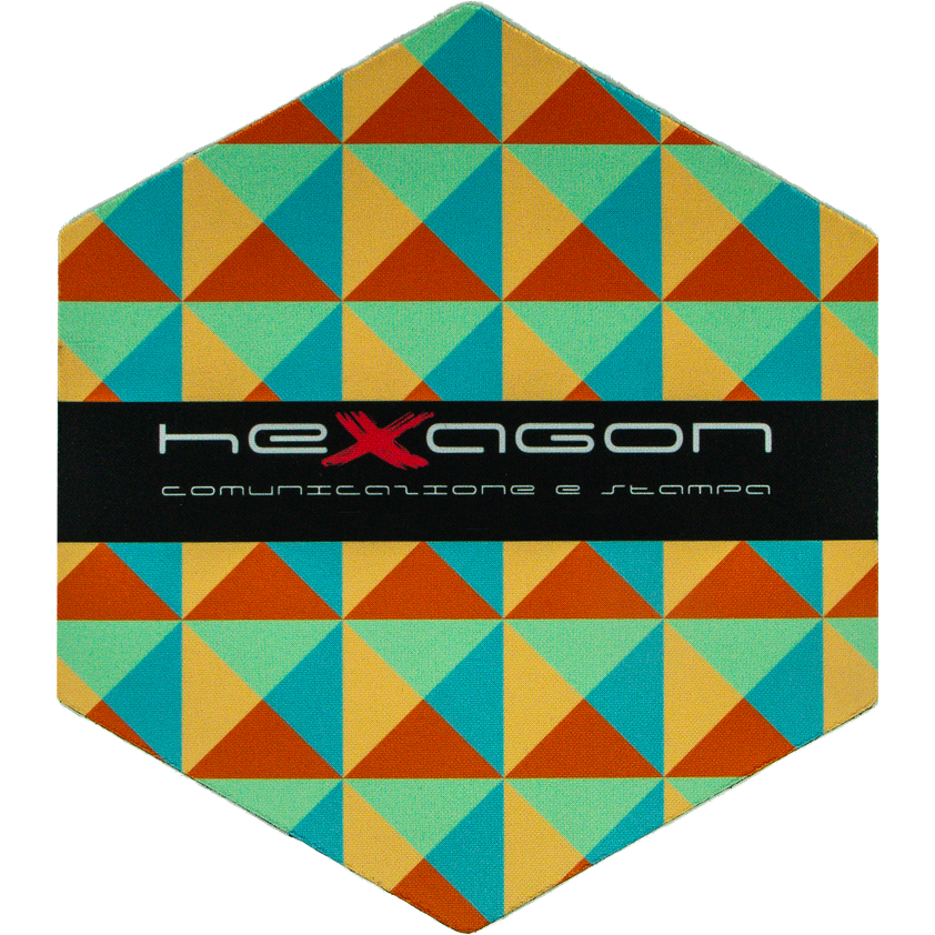 HEXAGONMOUSEPAD - Hexagon Shape Soft Mouse Pad 7.38"x 8.52"x 0.125 ...
