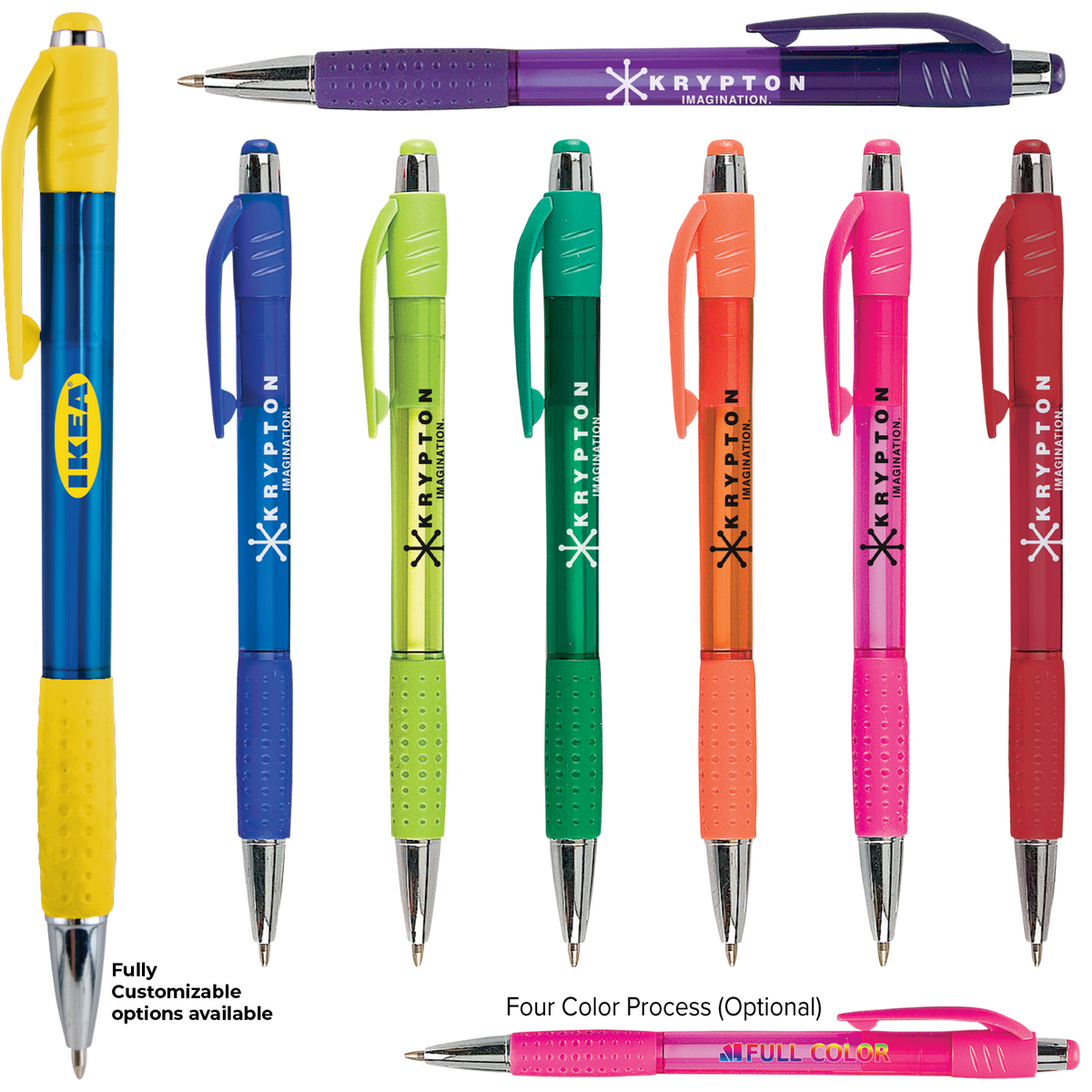 KRYPTON - Translucent Gripper Pen – Gold Bond Inc.