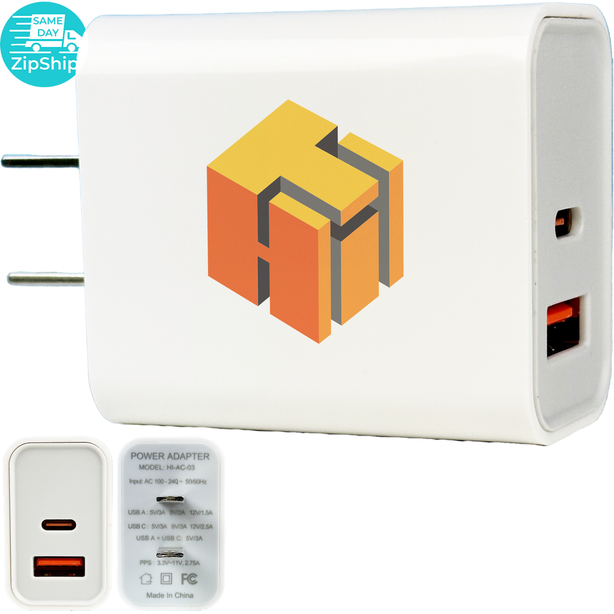 PLUGNPOWERV2 - 2 In1 Usb Wall Charger 30w – Gold Bond Inc.