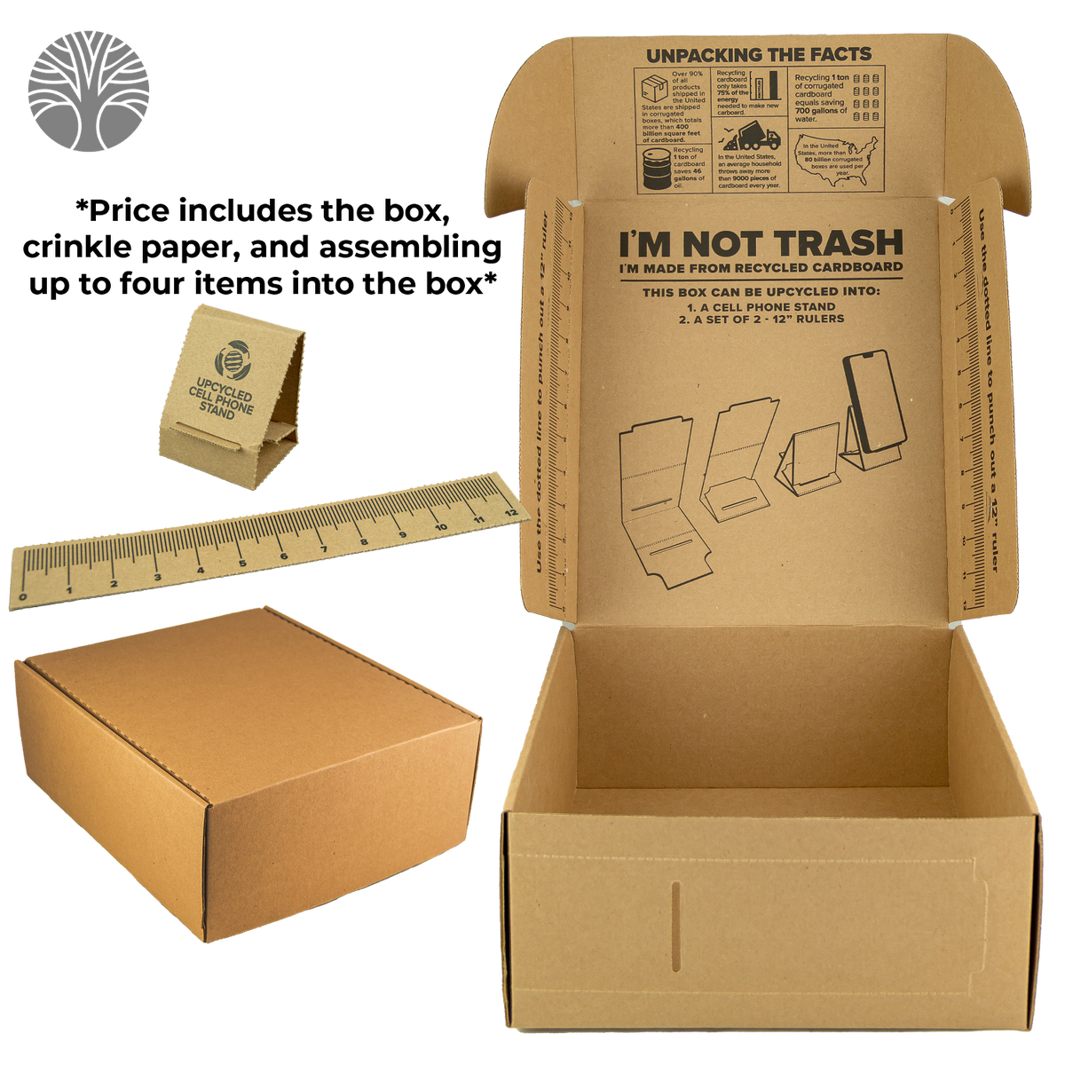RECYCLEDBOX - Corrugated Box Made From Recycled Material – Gold Bond Inc.