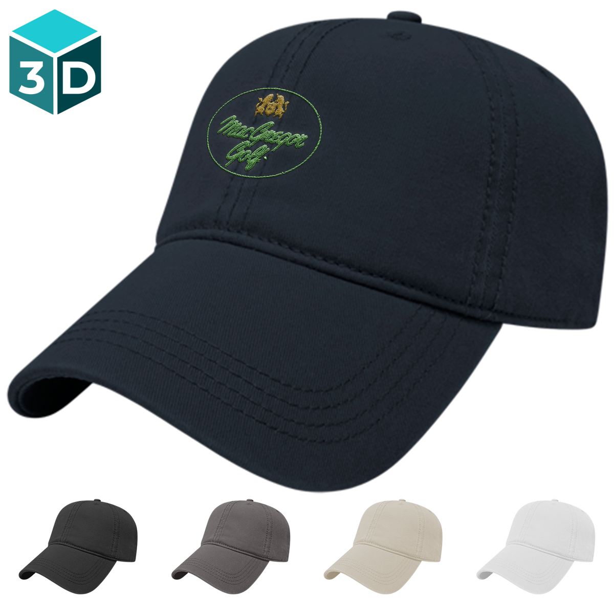 Shop Relaxed Golf Cap | Custom Logo Breathable Headwear – Gold Bond Inc.