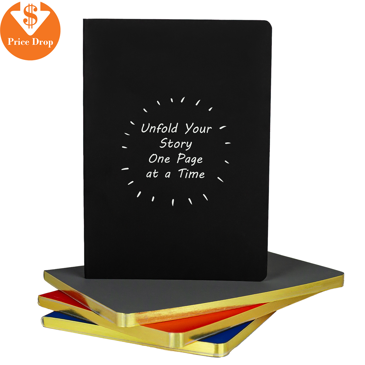 STARLIGHT - Starlight 5" X 7" Gold Edge Notebook – Gold Bond Inc.