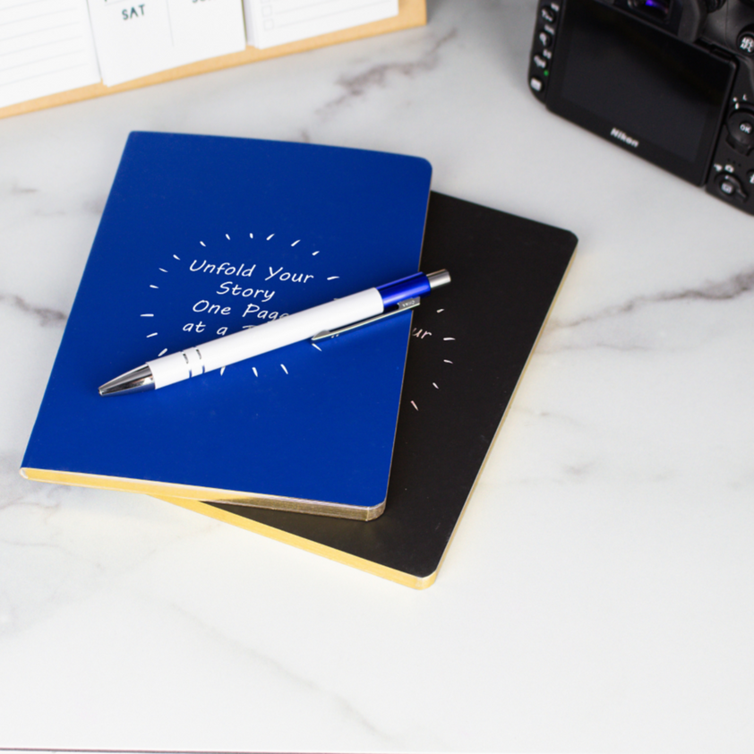 STARLIGHT - Starlight 5" X 7" Gold Edge Notebook – Gold Bond Inc.