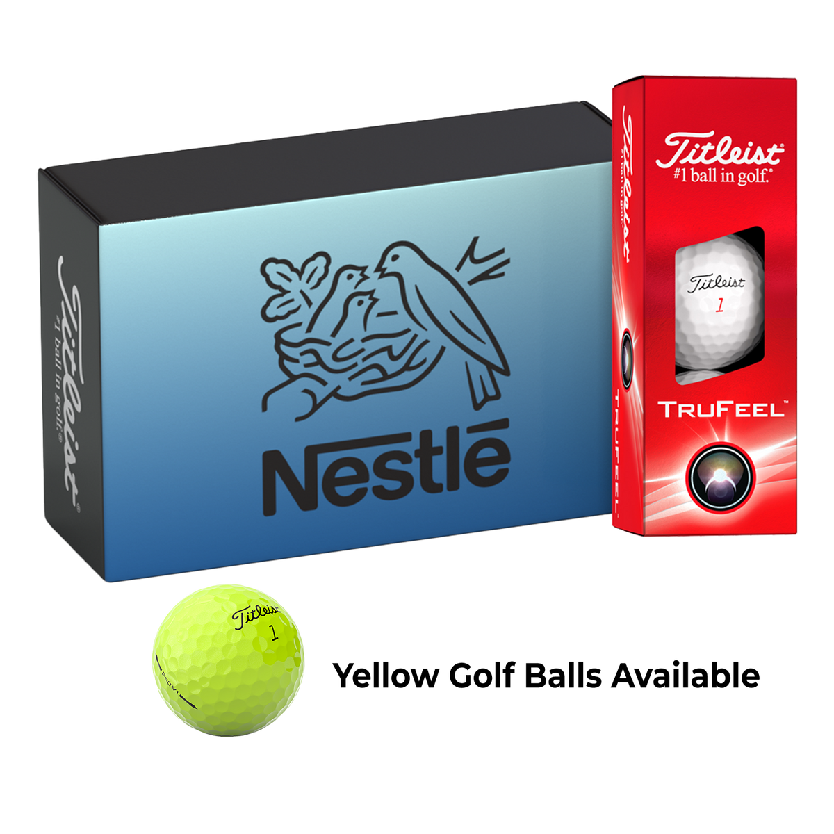 TCHDSS-FD - Titleist Half Dozen Custom Golf Ball Box with Stock Sleeve ...