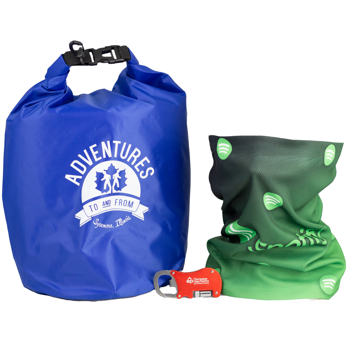 TRAVERSE - Outdoor Essentials Kit with Waterproof Dry Bag, Cooling Gai ...