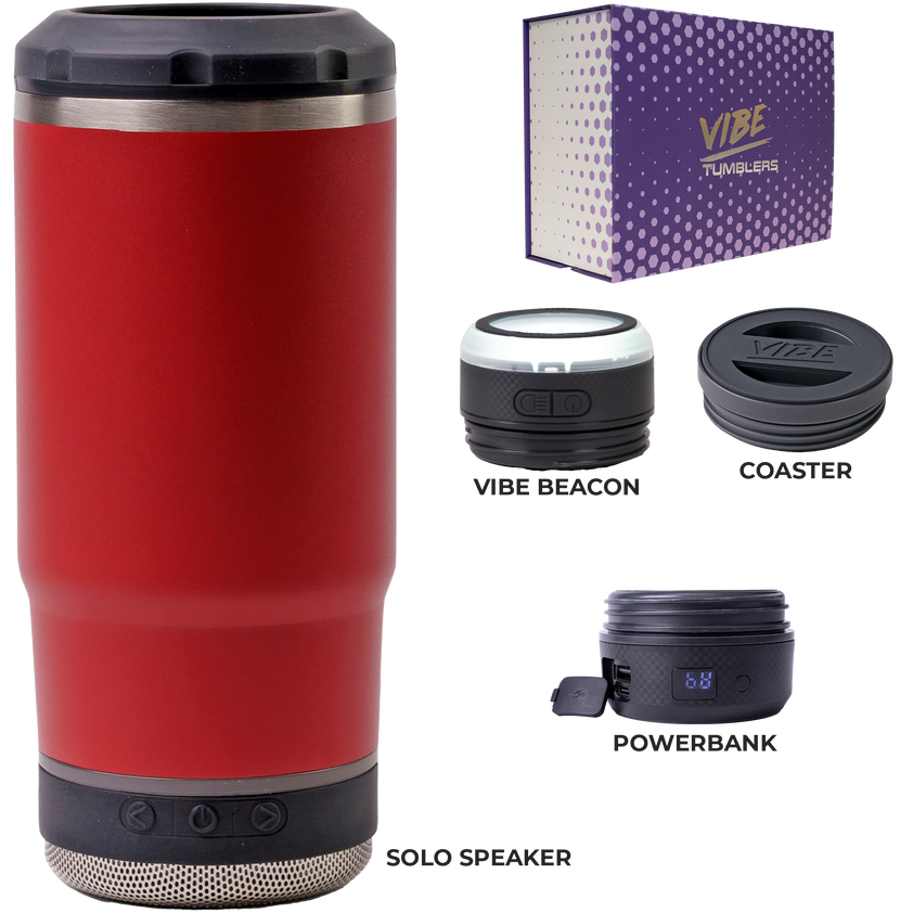 Custom Go Caddy Vibe Drink Cooler Kit with Tech | Branded Gift Set ...