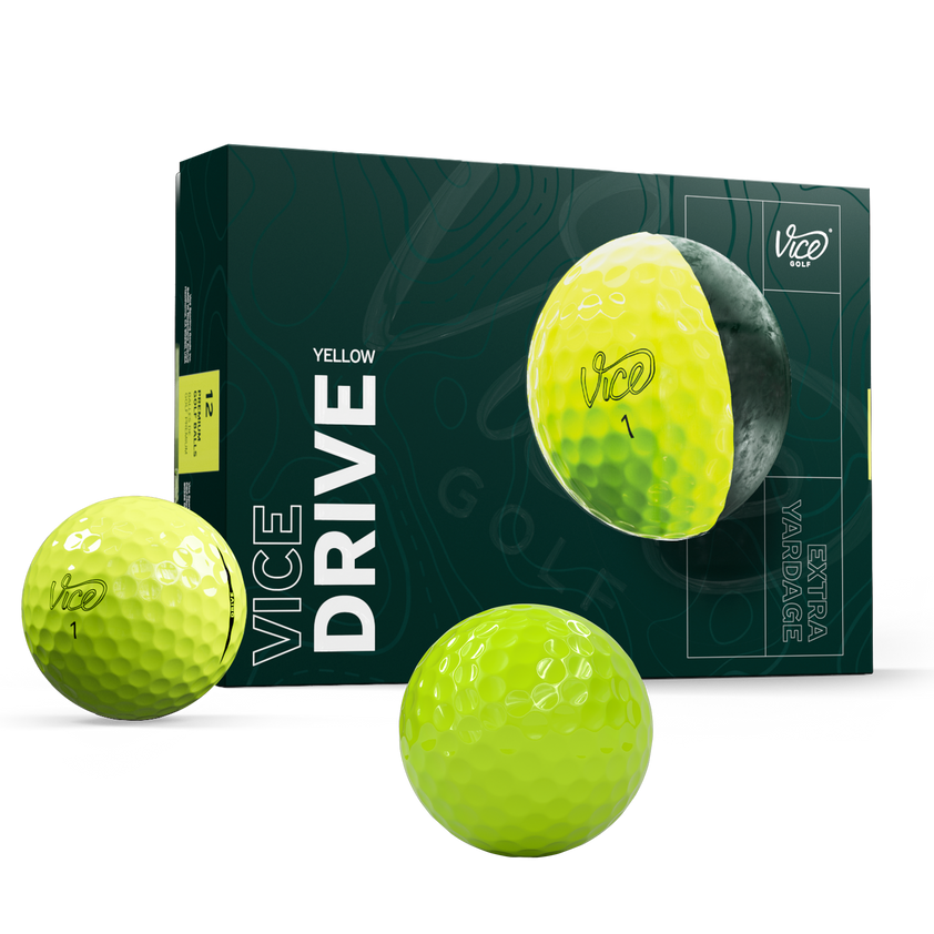 VICEDRIVE - Vice Drive Golf Balls – Gold Bond Inc.